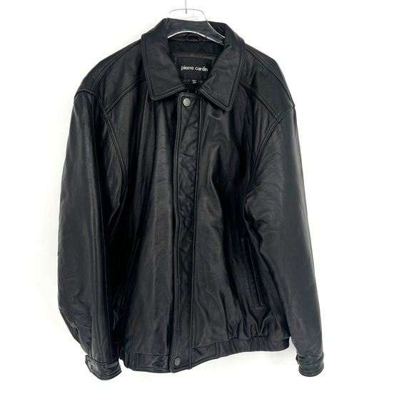 Pierre Cardin | Jackets & Coats | Pierre Cardin Leather Jacket Men Xxl ...